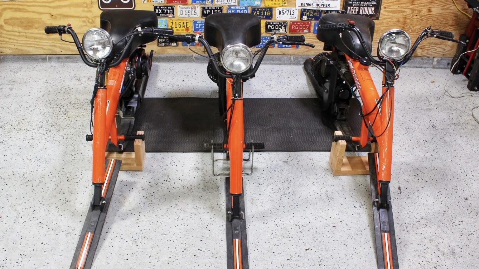 Chrysler's Forgotten Snow Bikes: Trio of Sno-Runners Up for Grabs ...