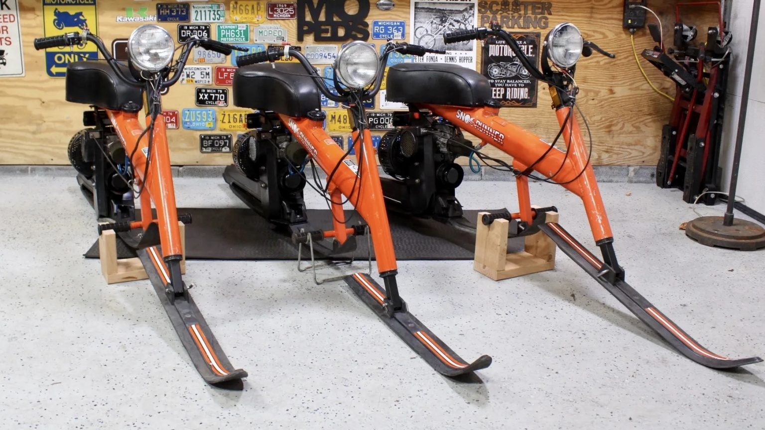 Chrysler's Forgotten Snow Bikes: Trio of Sno-Runners Up for Grabs ...