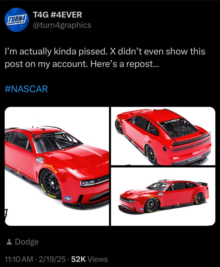 Could This Be Dodge's New NASCAR Cup Car Design? - MoparInsiders