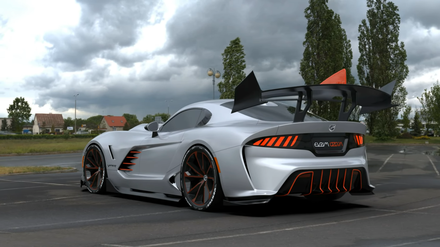 Digital Artist Imagines a Modern Take on the Iconic Dodge Viper ...