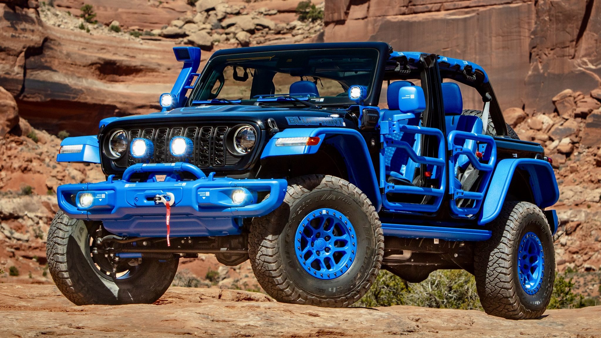 Jeep® Shows Off Wrangler 4xe Blueprint Concept in Moab - MoparInsiders