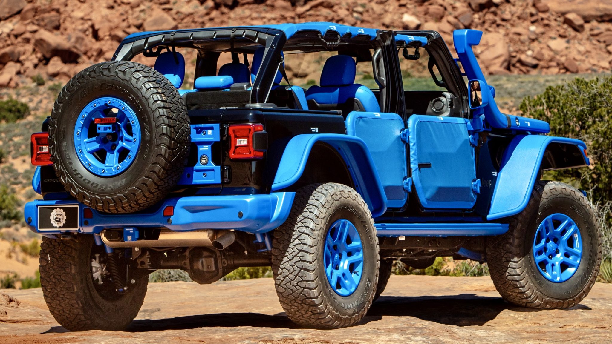 Jeep® Shows Off Wrangler 4xe Blueprint Concept in Moab - MoparInsiders