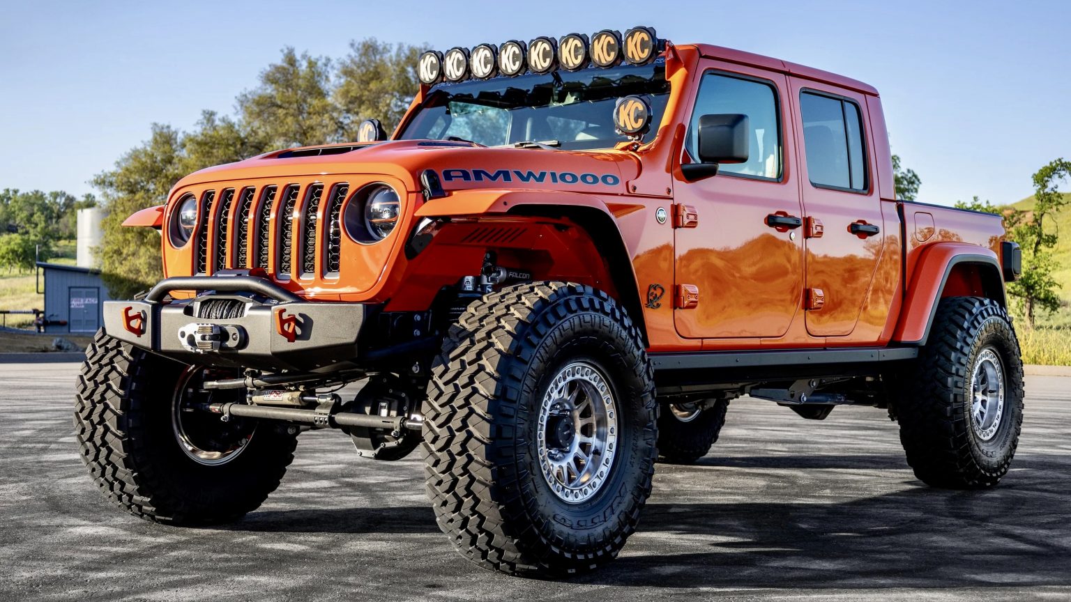 This 2023 Jeep® Gladiator AMW1000: Rare and Extreme - MoparInsiders