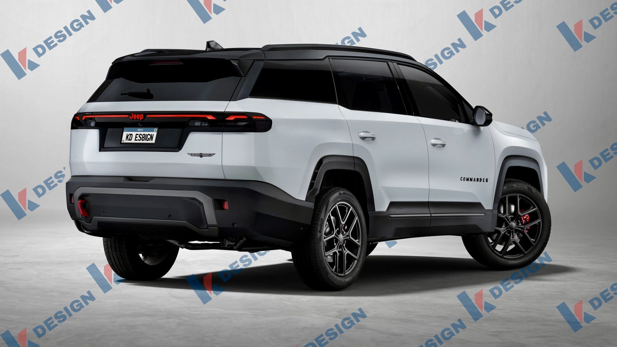 Digital Artist Reimagines Three-Row Jeep® Commander Design - MoparInsiders