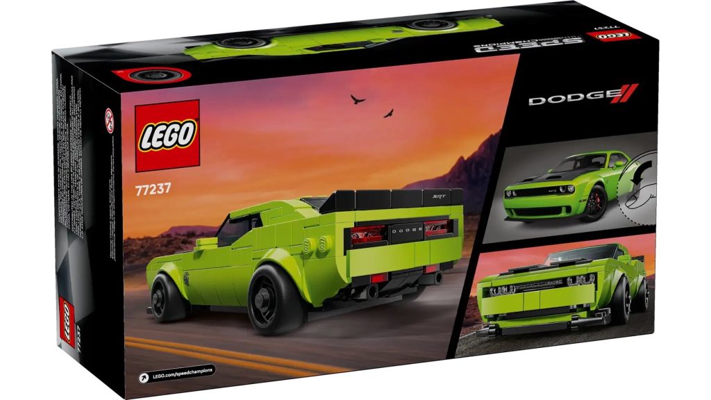 LEGO® Unleashes A New Dodge Challenger SRT HELLCAT - MoparInsiders
