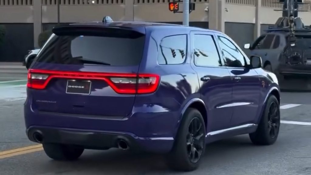 2026 Dodge Durango SRT HELLCAT Spotted Filming In Detroit | MoparInsiders