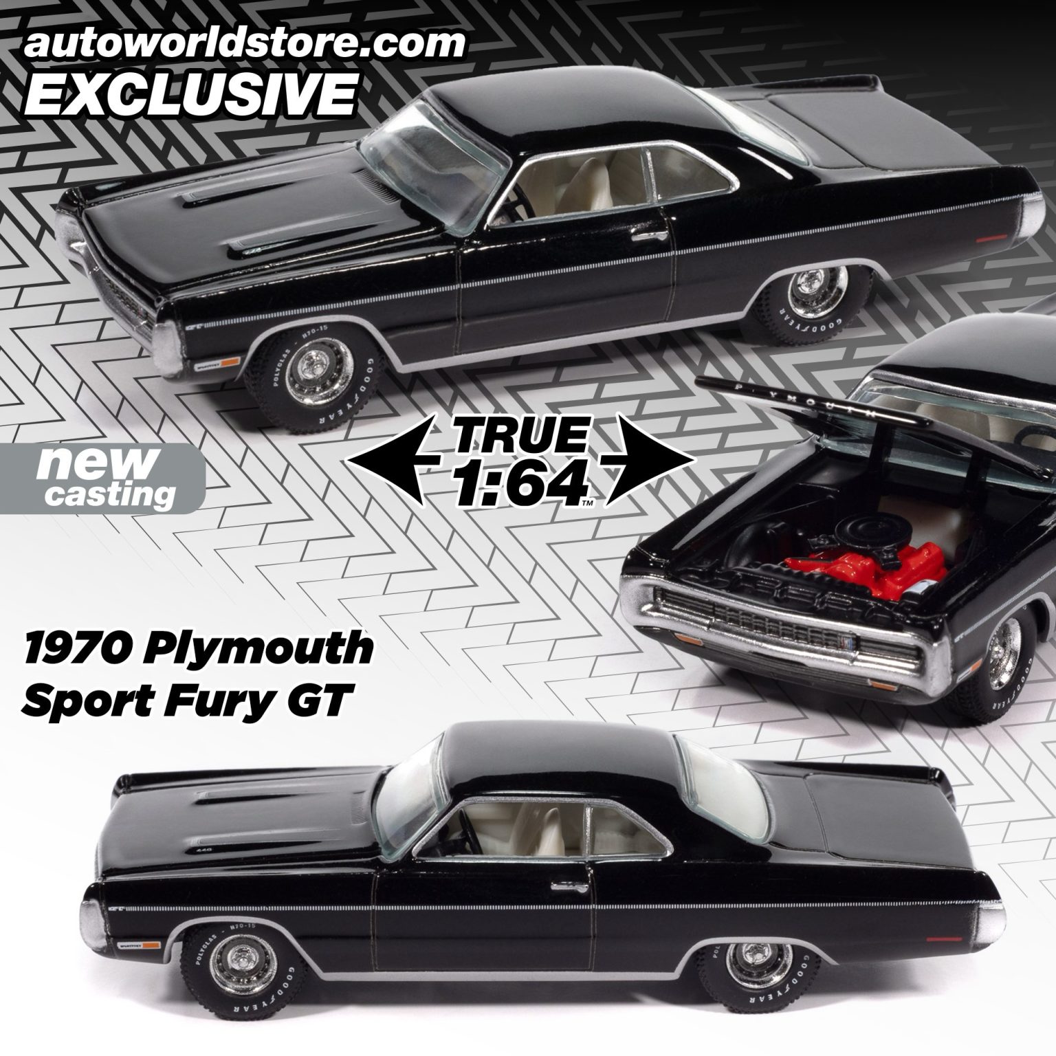 Auto World Unveils 1970 Plymouth Sport Fury GT Exclusive - MoparInsiders