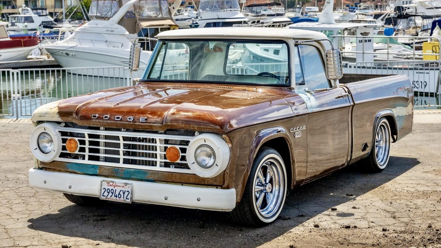 1967 Dodge D200 Sweptline Custom Build Hits BringATrailer - MoparInsiders