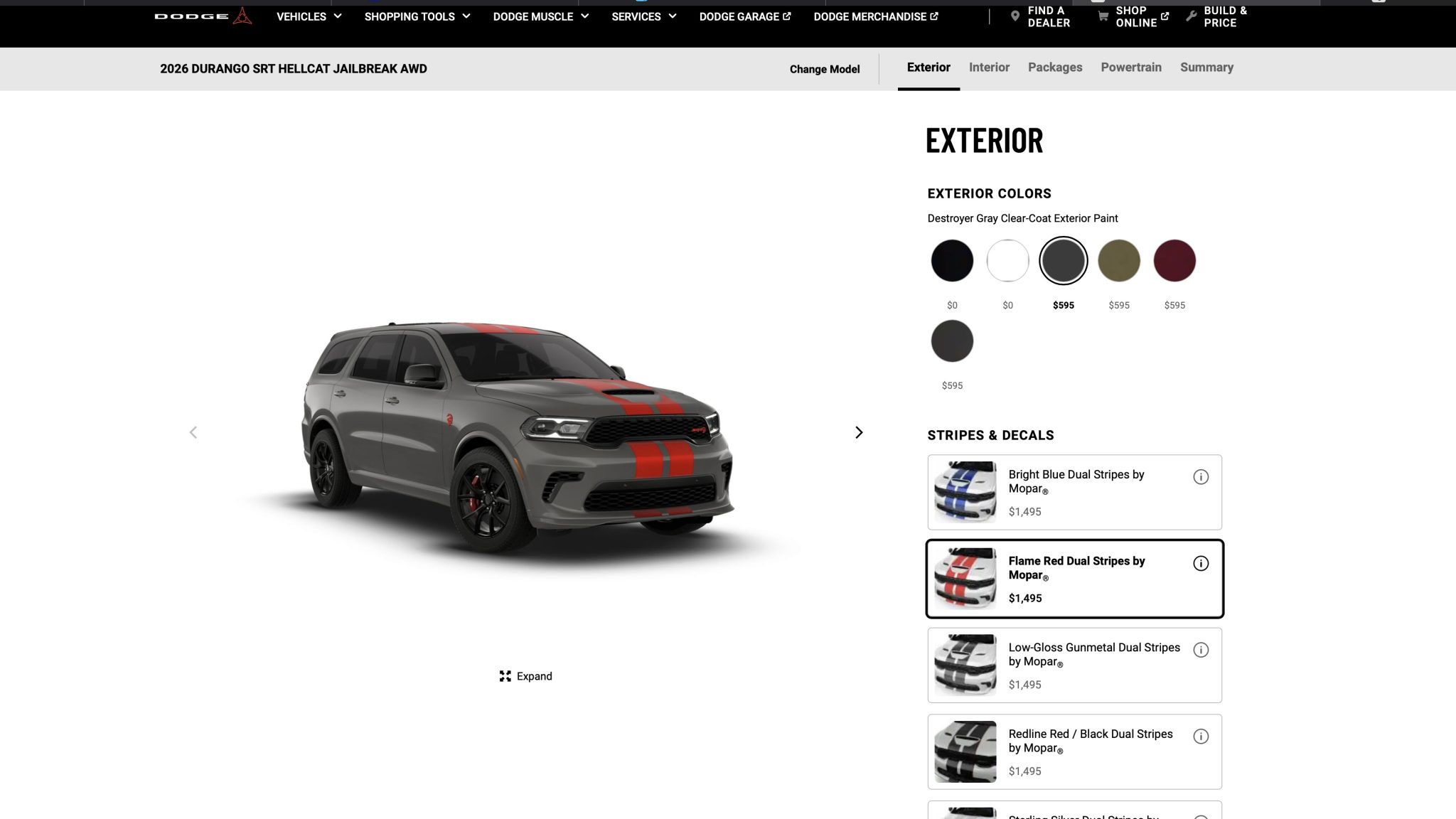 2026 Dodge Durango Build & Price Configurator Finally Goes Live ...