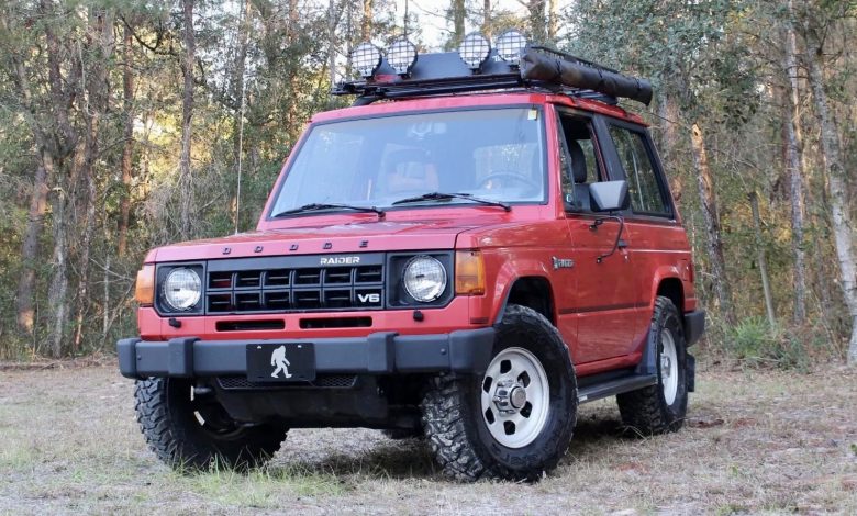 Forgotten But Not Gone: 1989 Dodge Raider Heads to Auction - MoparInsiders